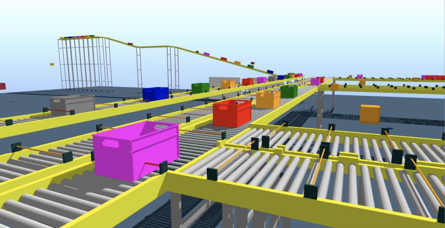 Beneficios del uso del gemelo digital para procesos logísticos